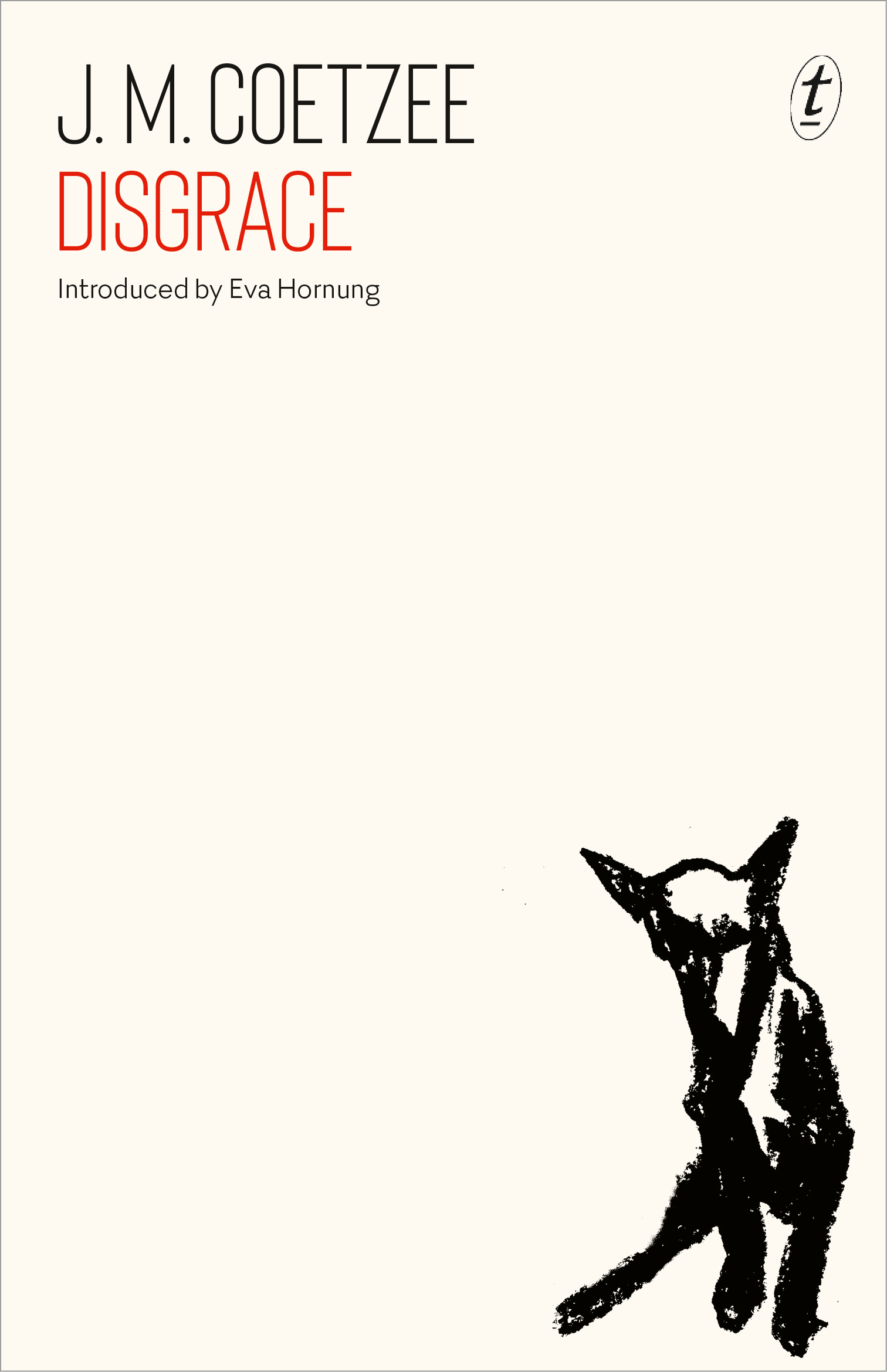 Text Publishing — Disgrace, book by J. M. Coetzee